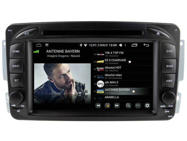 Mercedes G-Klasse‎ W463 Android 14.0 Autoradio GPS Navigationsysteme ...