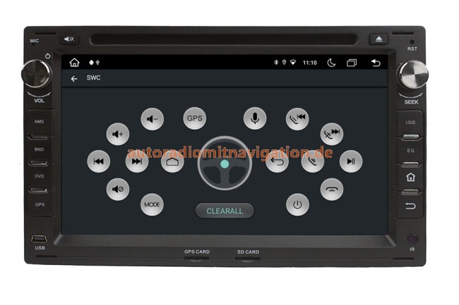 VW Golf 4 Android 14.0 Auto Stereo Multimedia Player GPS ...